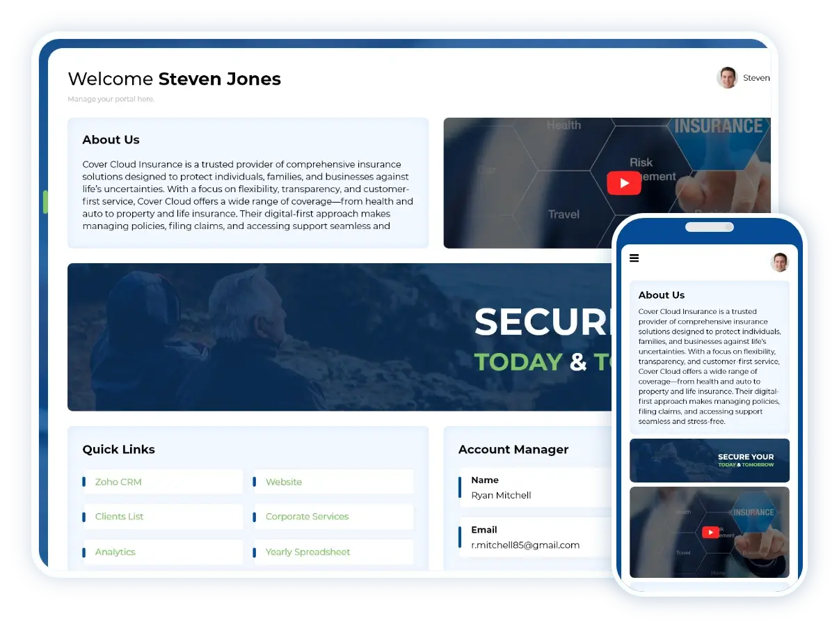 Cover Cloud Insurance - ZPortals